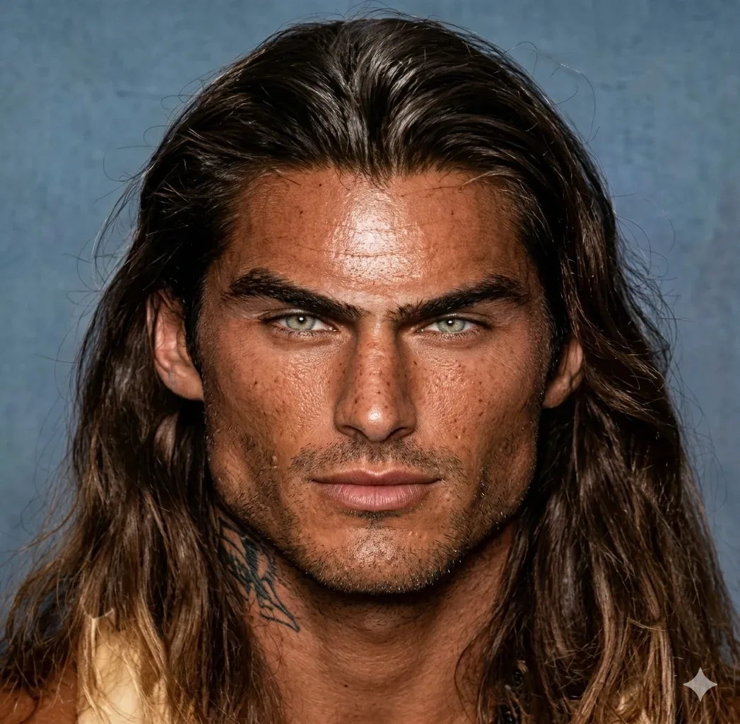 A demonstration of the “perfect” male that, according to looksmaxers ...